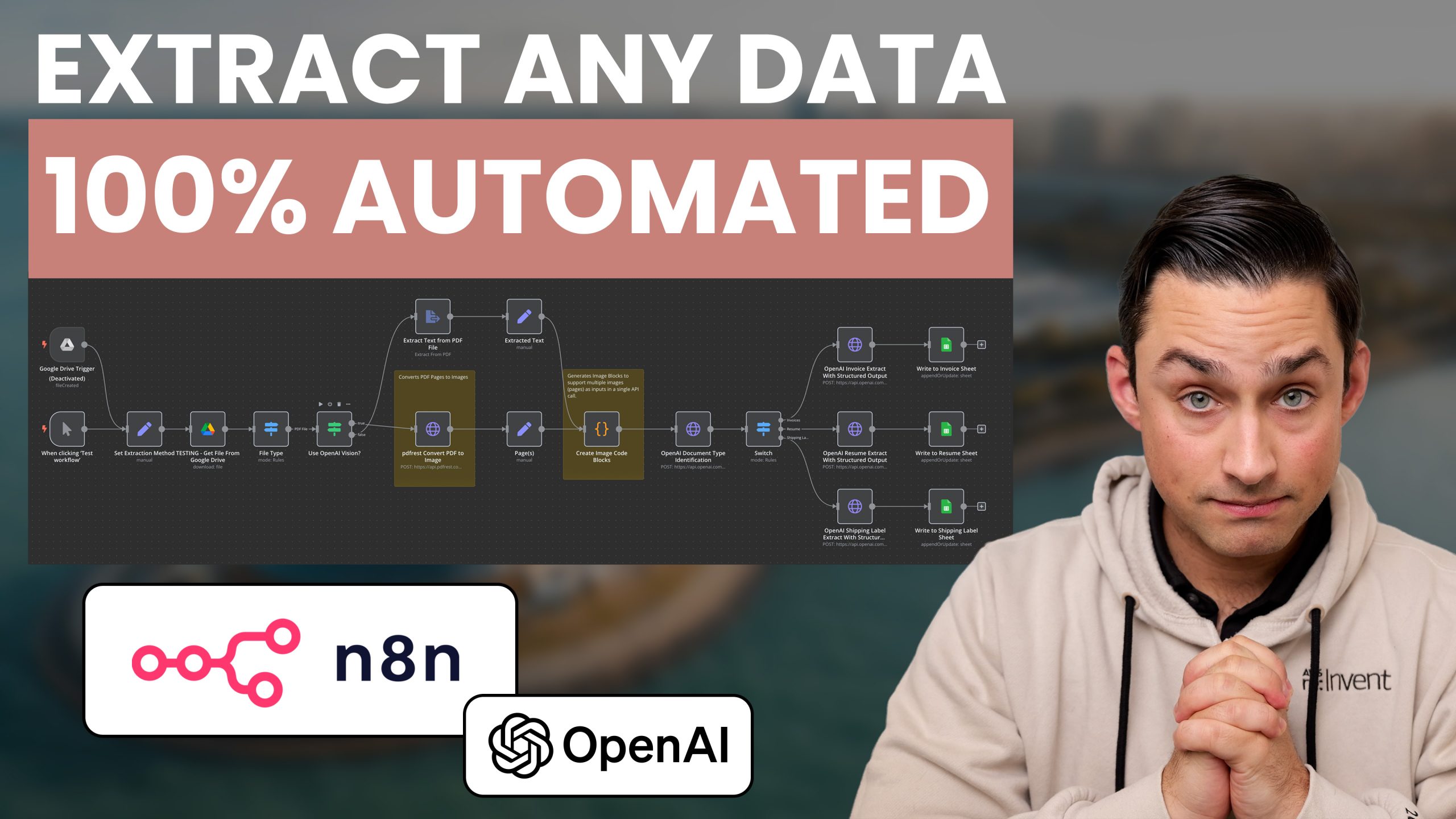 The $0.02 Workflow That Automates Data Extraction with n8n & AI ...